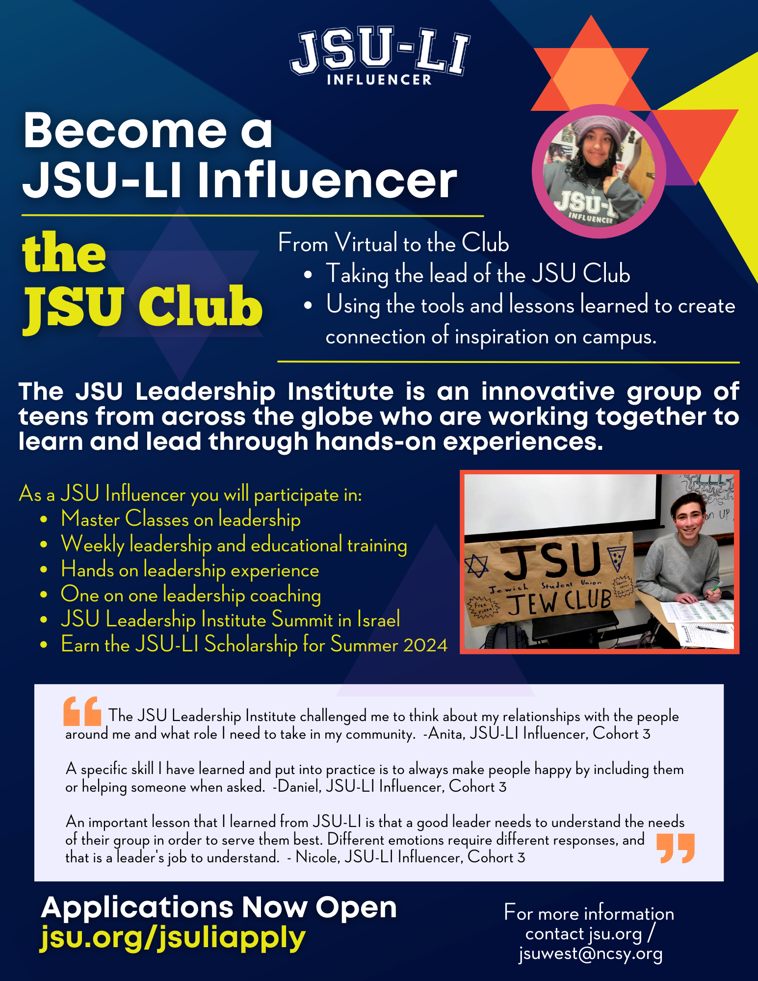 JSU-LI Application - JSU ORG